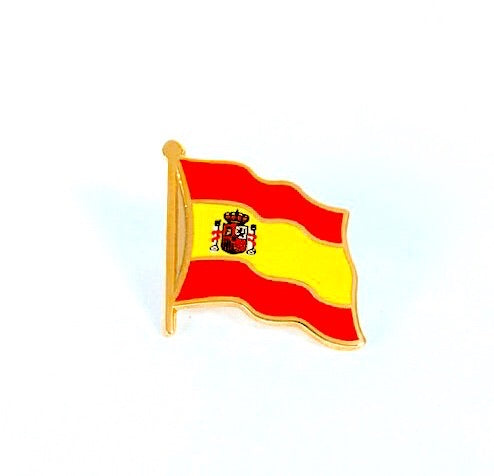 Spain Flag Lapel Pin – I Love DC Gifts